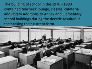 Schools in the 70's | PPTX