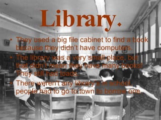 School’s in the past. | PPT