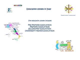 School sistem in italy | PPTX | Secondary Education | Education