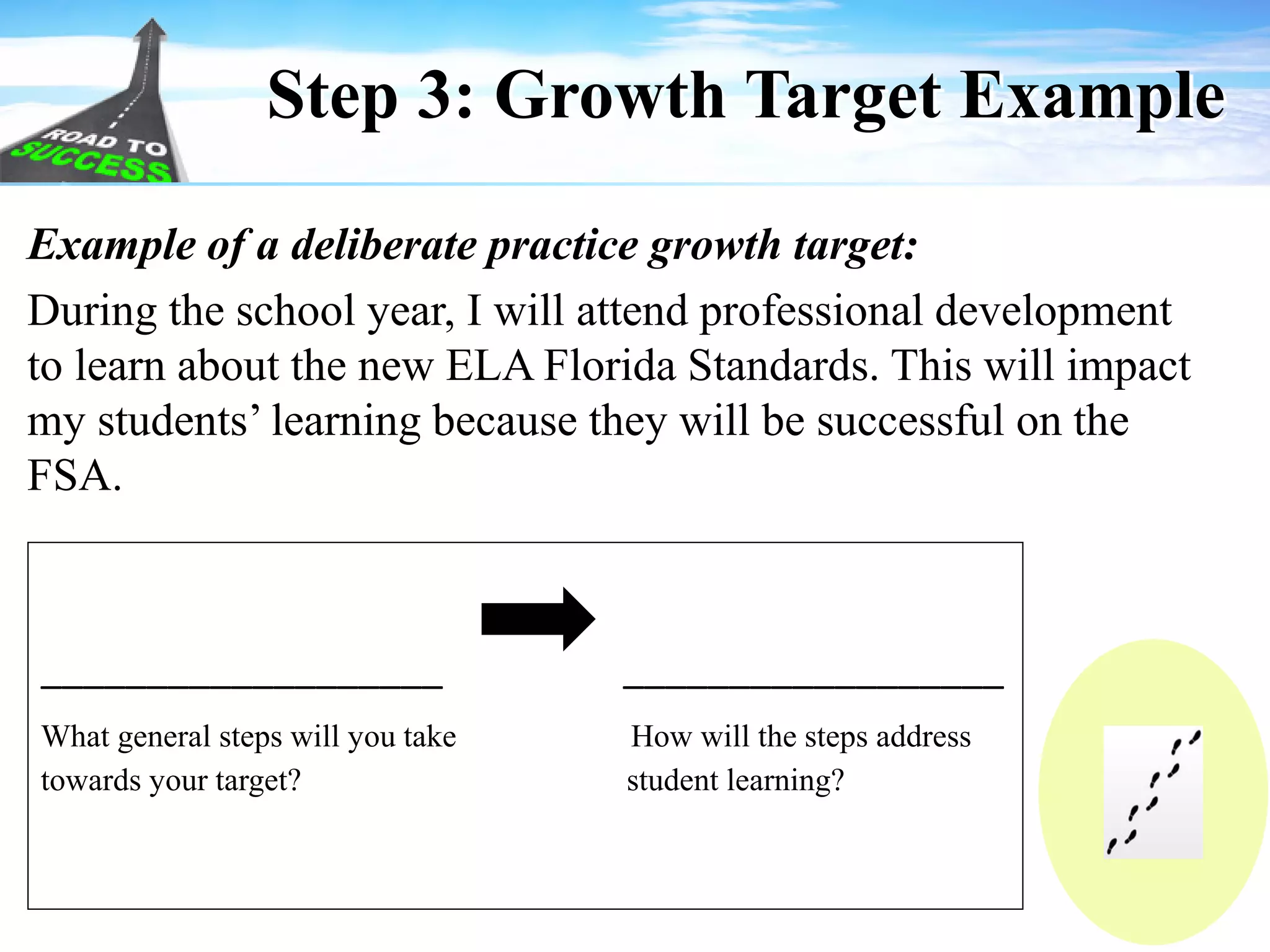 Deliberate Practice Growth Targets | PDF