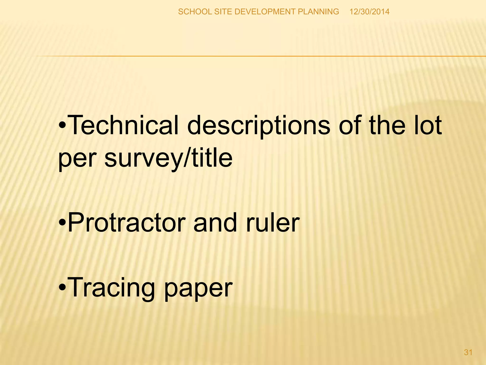 School site development plan.ppt