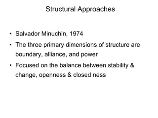 Schools of family therapy.ppt