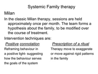 Schools of family therapy.ppt