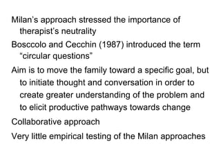 Schools of family therapy.ppt