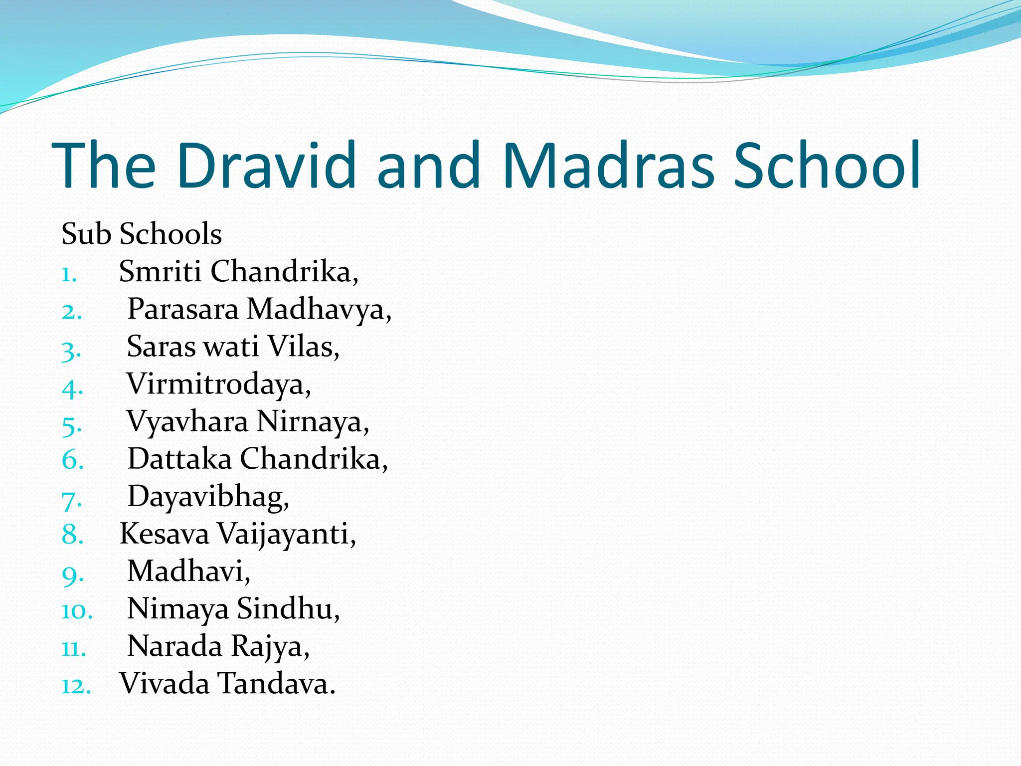 Schools of Hindu Law.pptx and other history | PPTX