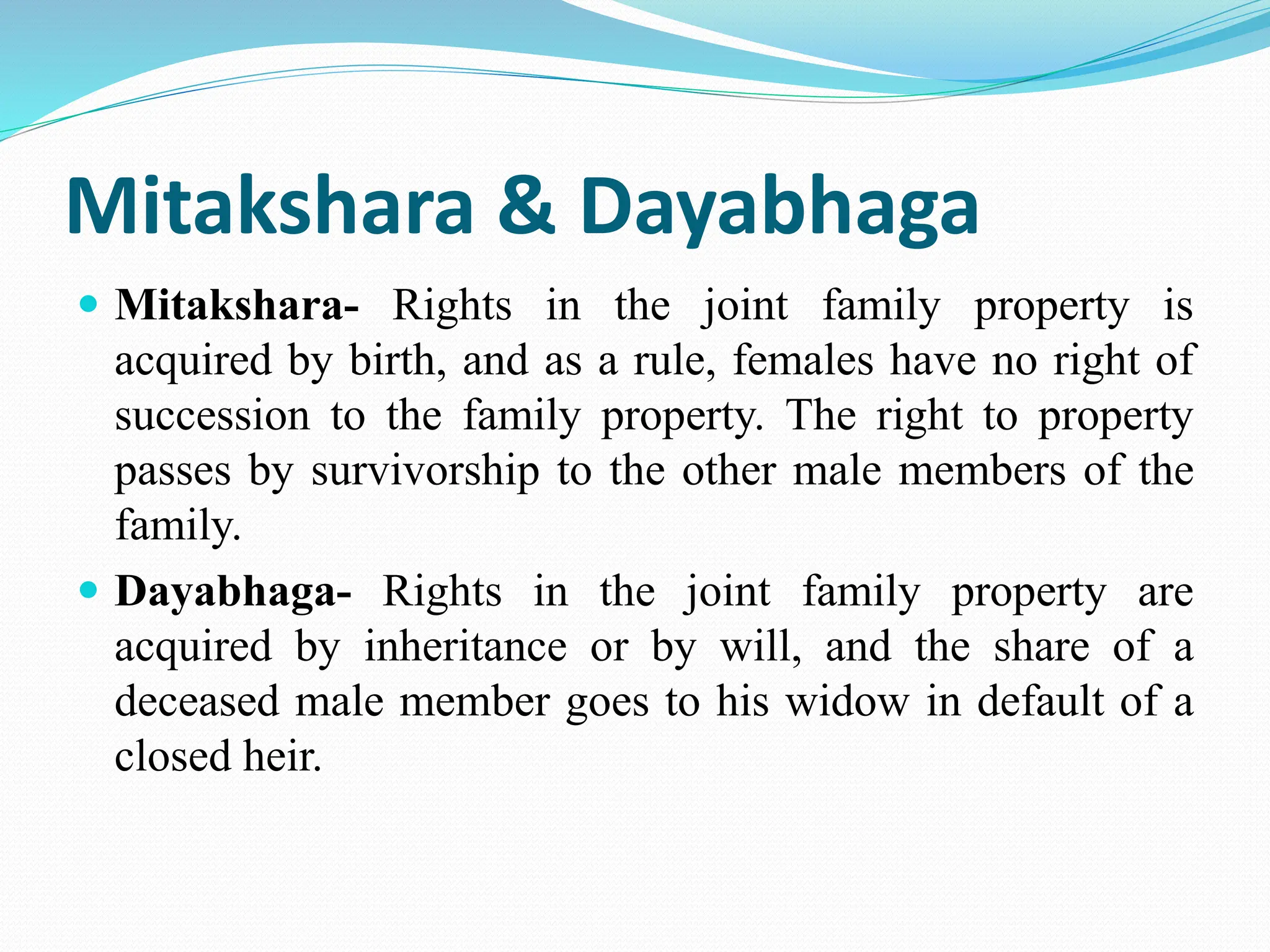 Schools of Hindu Law.pptx for the knowledge | PPTX