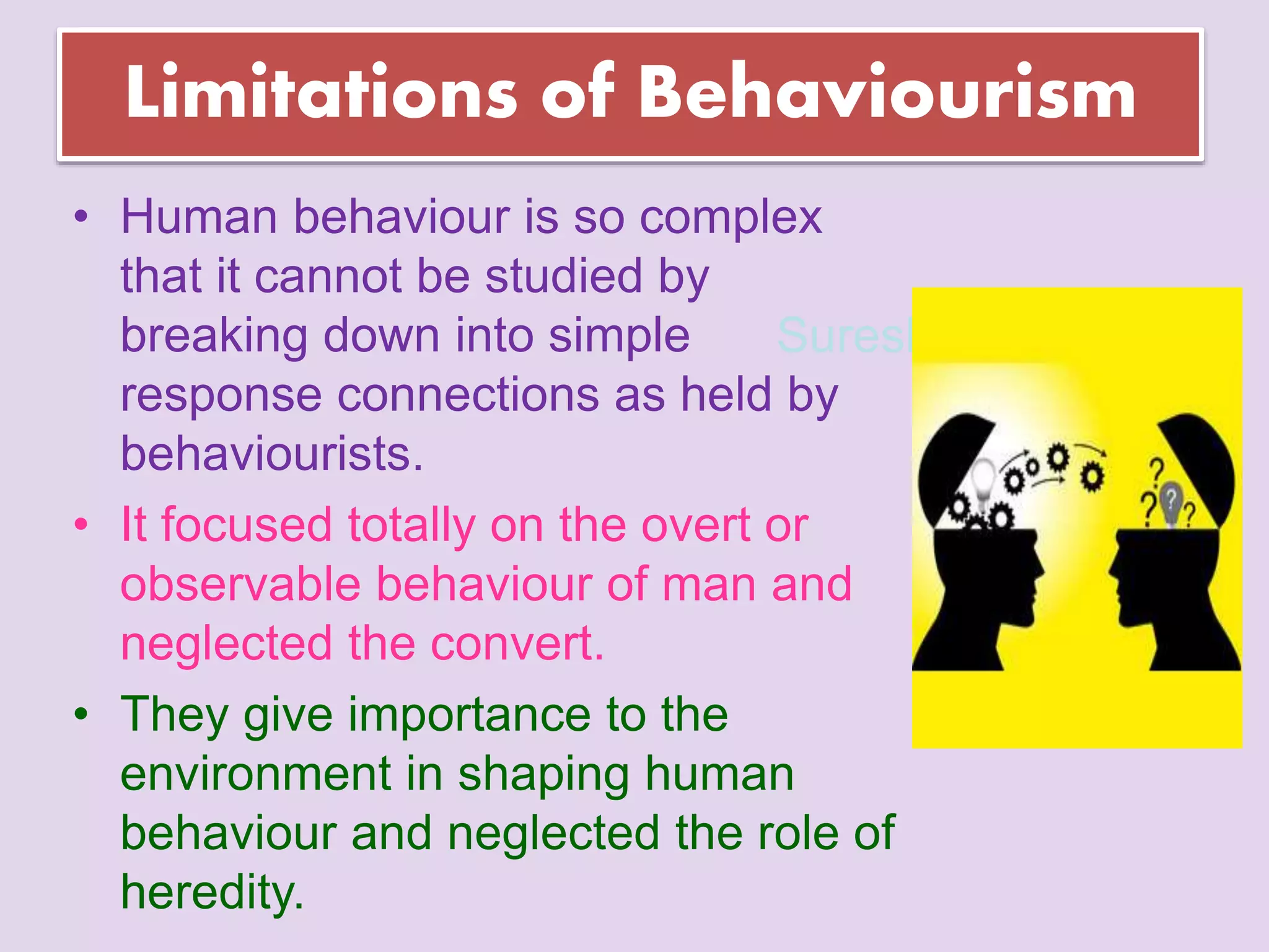 Schools of Psychology – Brief description of Behaviorism, Structuralism ...