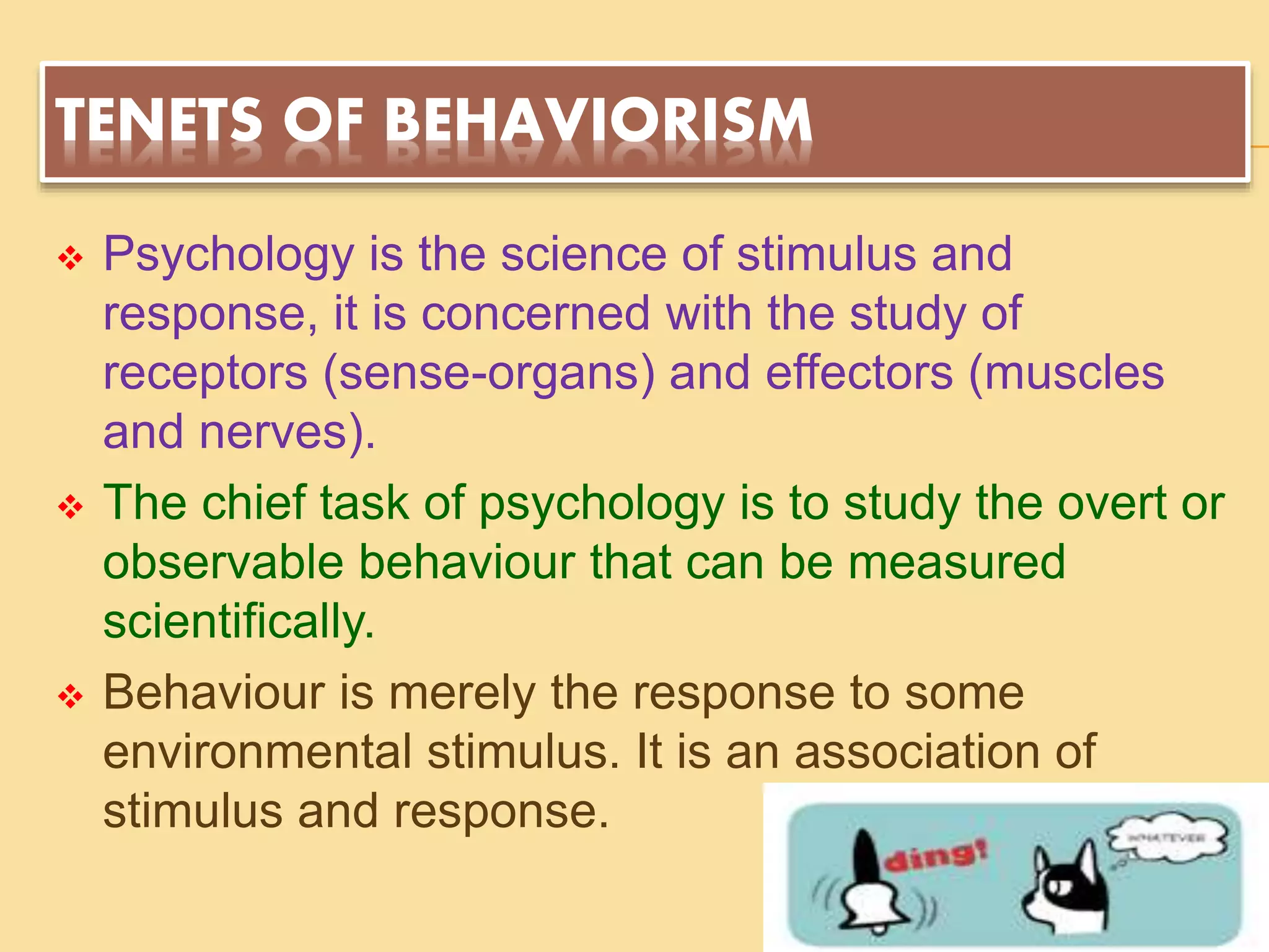Schools of Psychology - Structuralism, Functionalism, Behaviorism ...
