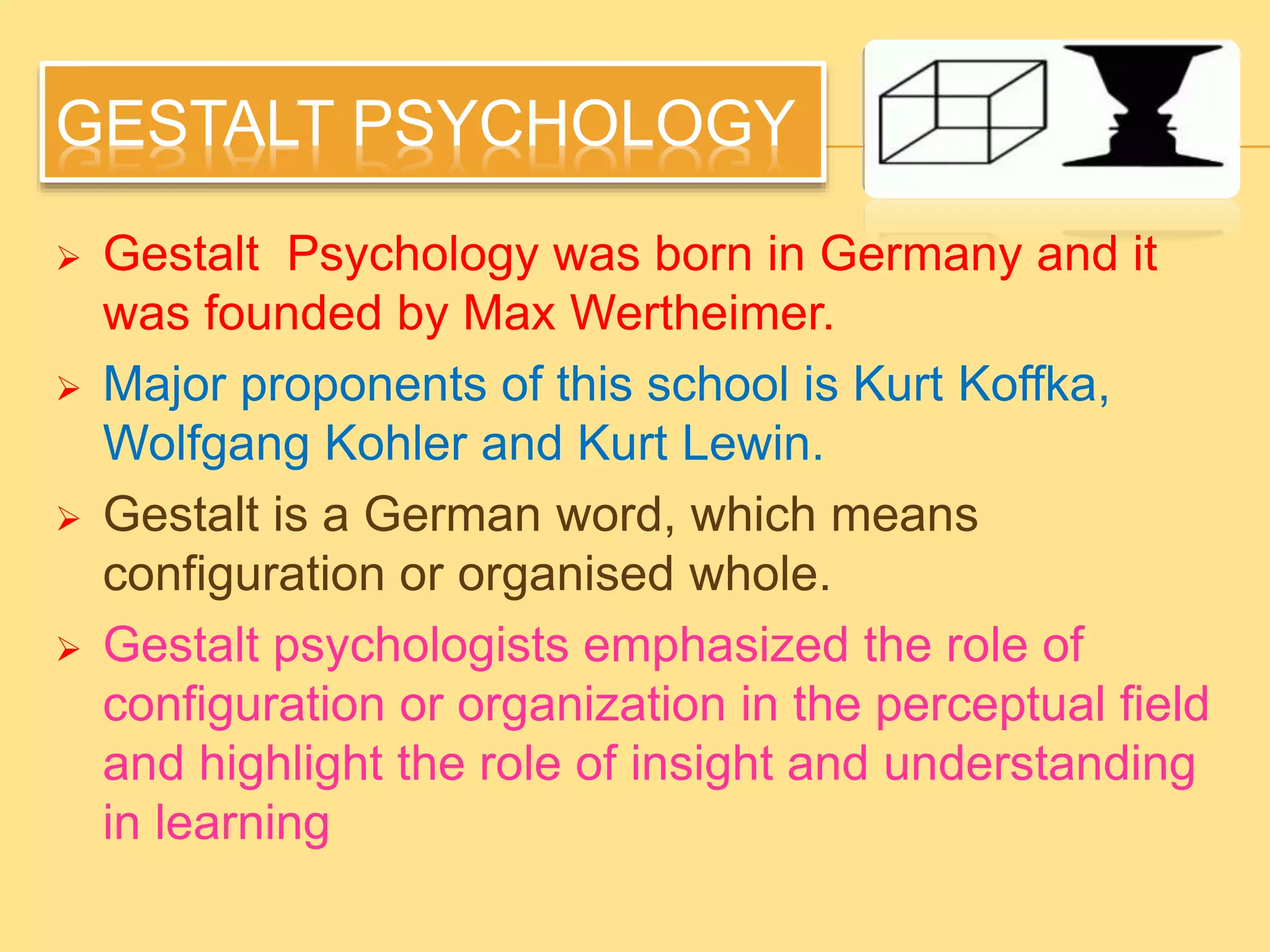 Schools of Psychology - Structuralism, Functionalism, Behaviorism ...