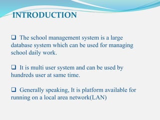 School softwer slide | PPTX