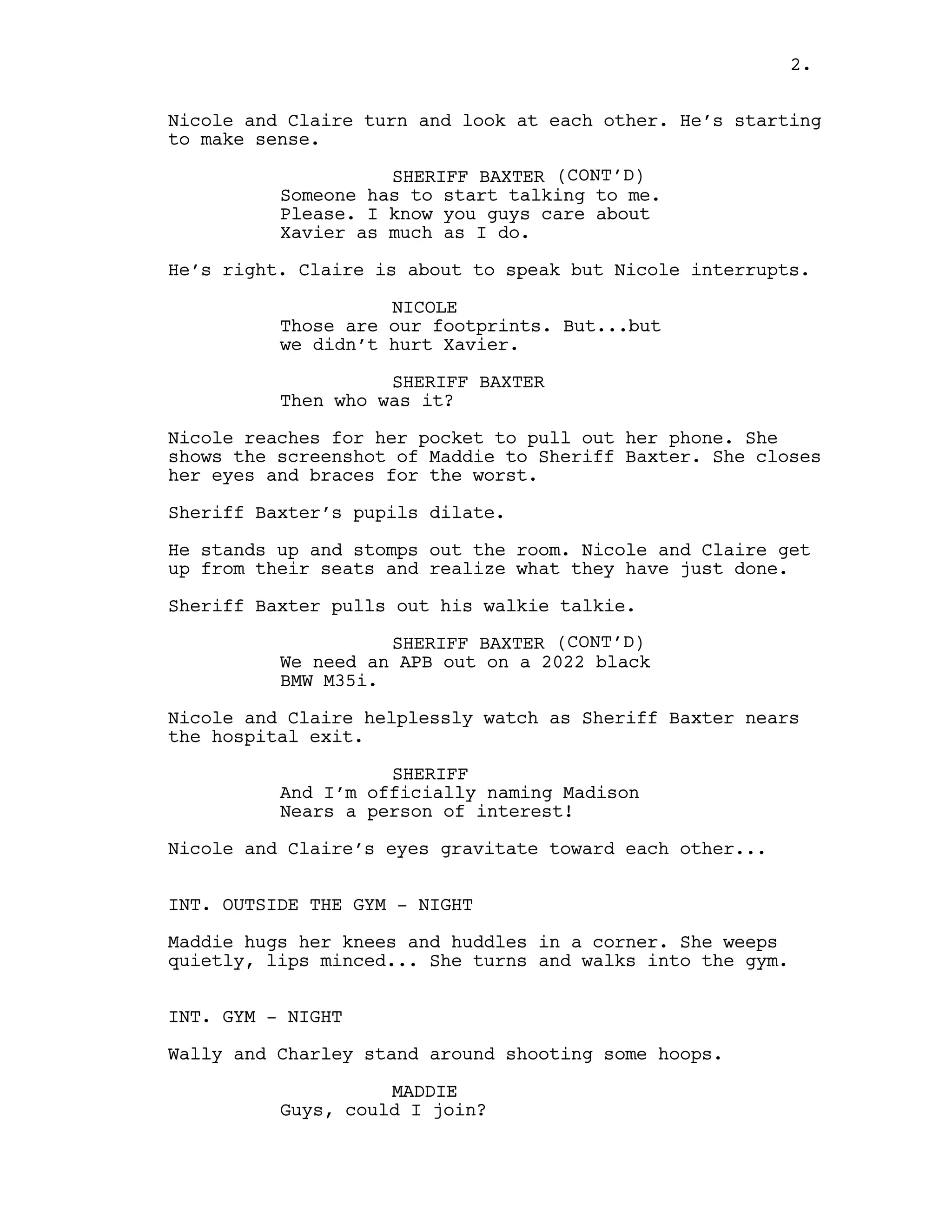 School Spirits 2x01 Act Three (Daniel Pan) | PDF