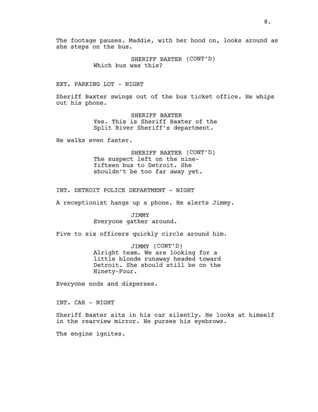 School Spirits 2x01 Act Three (Daniel Pan) | PDF