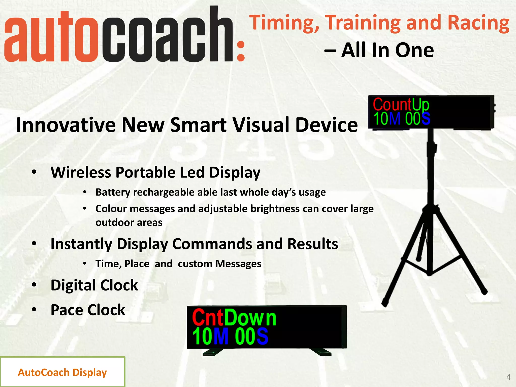 School Sports Timing Upgrade with AutoCoach | PPT