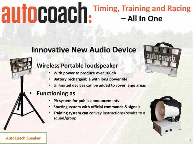 School Sports Timing Upgrade with AutoCoach | PPT