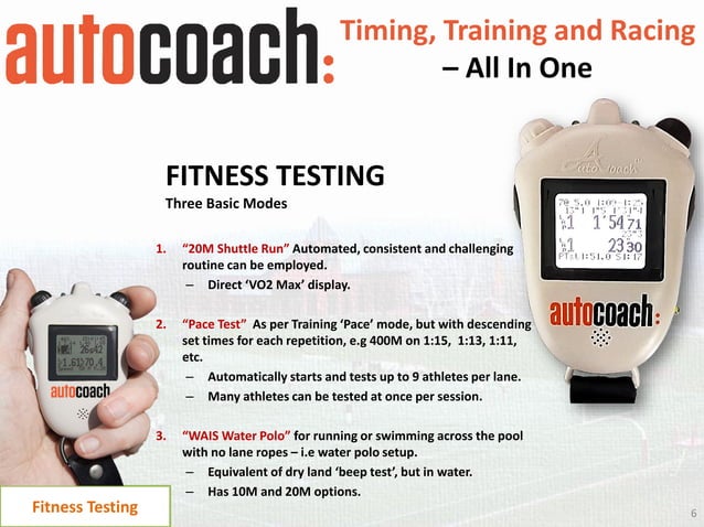 School Sports Timing Upgrade with AutoCoach | PPT