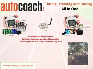 School Sports Timing Upgrade with AutoCoach | PPT