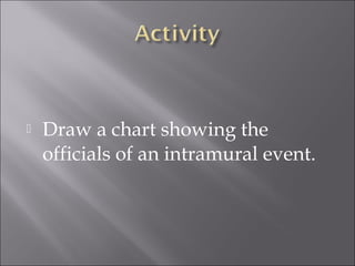Schoolsportsintramurals | PPT