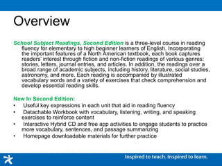 School Subject Readings 2/e | PPTX
