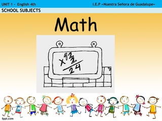 School subjects 4to | PPT