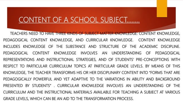 School subjects and academic disciplines meaning, | PPTX