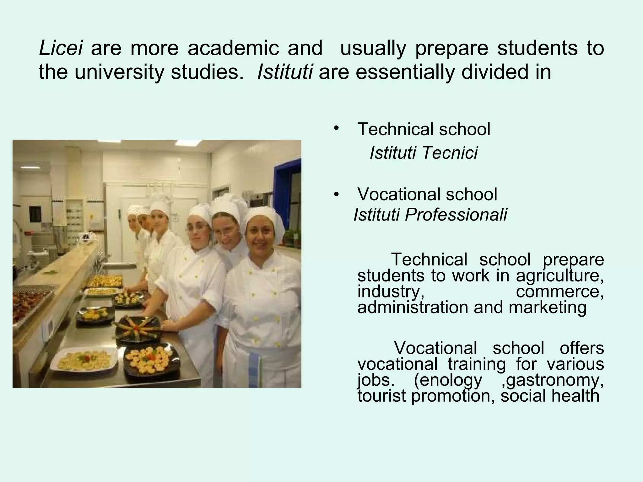 School system in italy | PPT