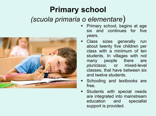School system in italy | PPT