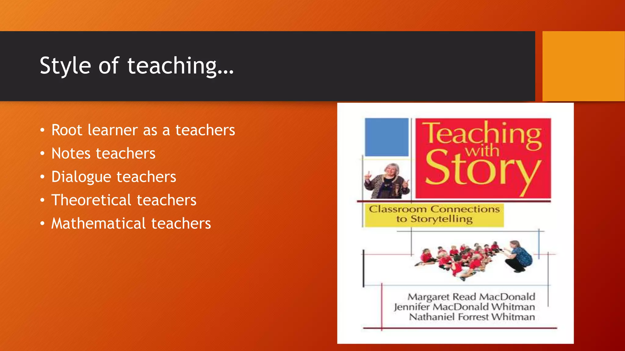 Schools' Teachers Training Program | PPT