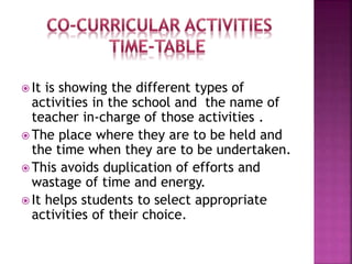 School time table | PPTX