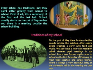 School traditions | PPTX