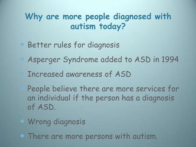 School training module 1 autism defined and overview | PPT