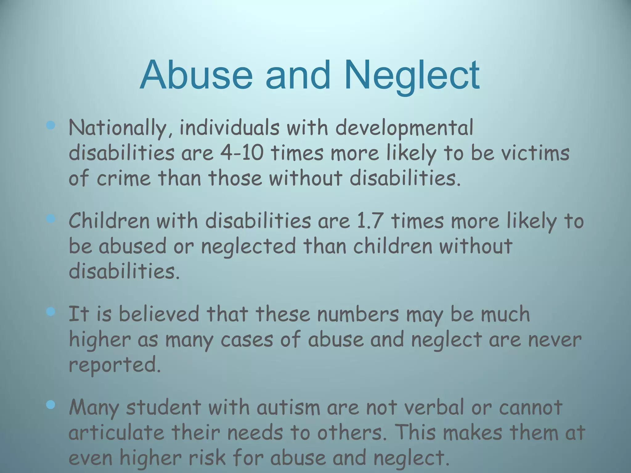 Safety and Autism | PPT