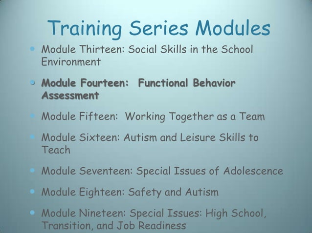 Functional Behavior Assessment | PPTX