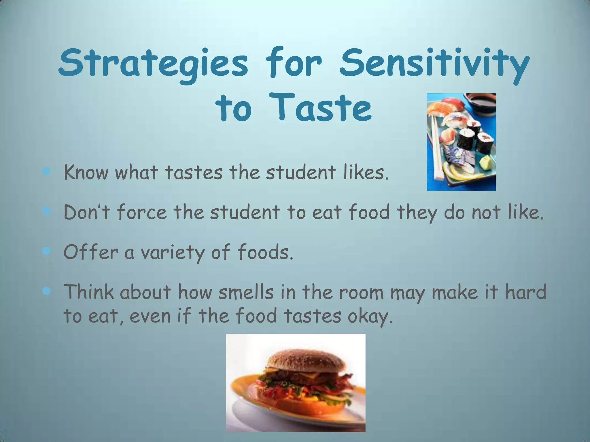 Autism and Sensory Differences | PPTX