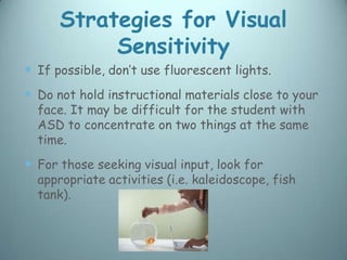 Autism and Sensory Differences | PPTX