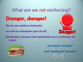 Using Reinforcement in the Classroom | PPTX