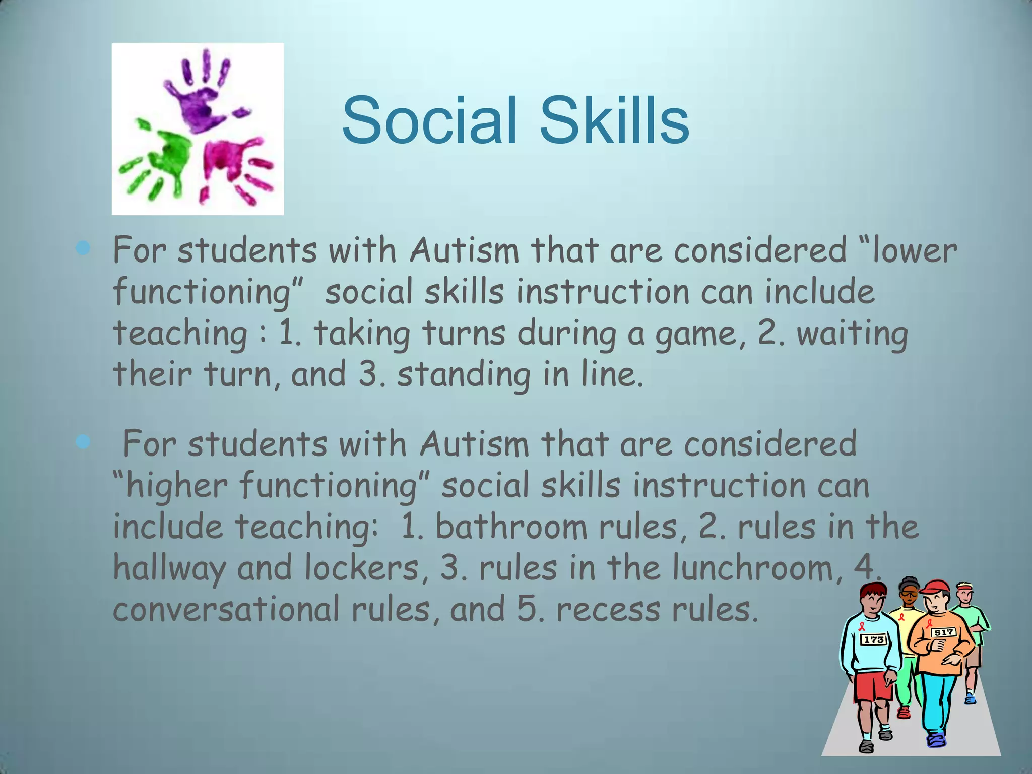School training module thirteen, social skills. (2) | PPTX