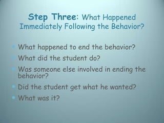 School training module twelve,understanding behavior in stud | PPT