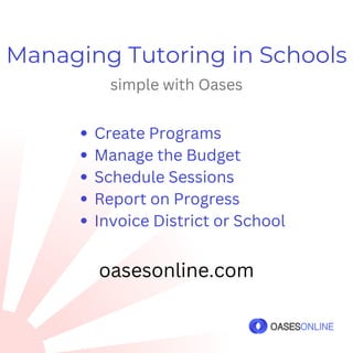 Tutoring in Schools | PDF