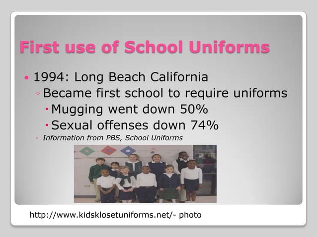 School Uniforms | PPTX