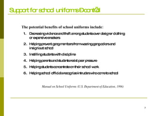 School Uniforms | PPT
