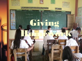 School uniforms, ID, and Giving Homeworks | PPT