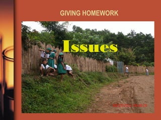 School uniforms, ID, and Giving Homeworks | PPT