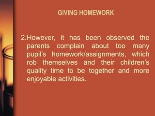 School uniforms, ID, and Giving Homeworks | PPT