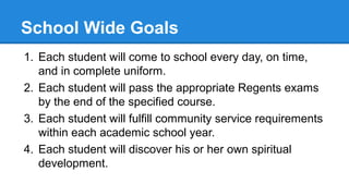 School Vision Presentation | PPT