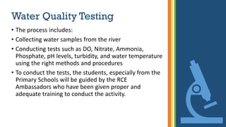 'A River for Everybody' School River Water Quality Project | PDF