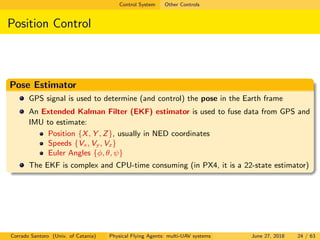 Physical Flying Agents: Ummanned Aerial Vehicles Control, Coordination ...