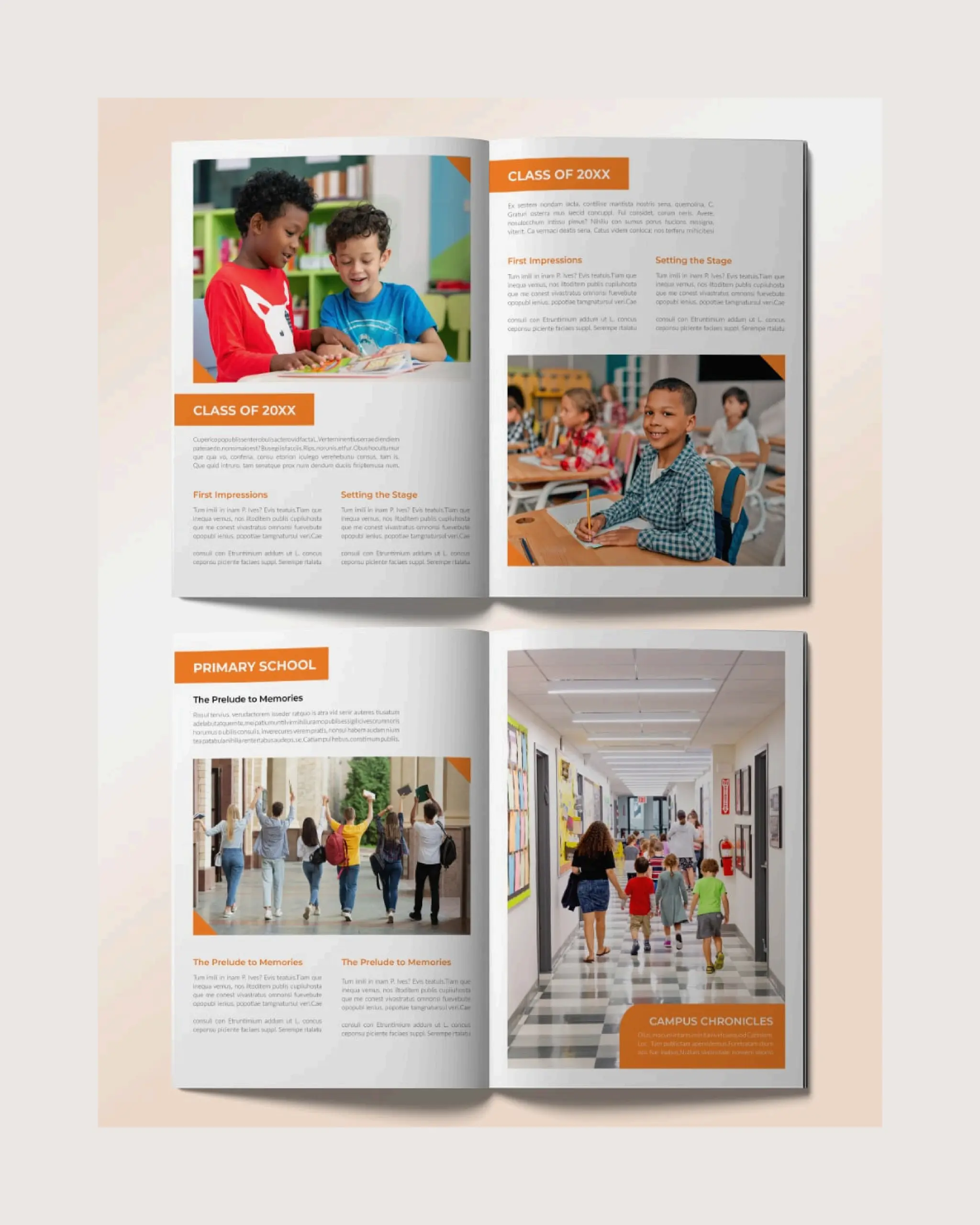 School Yearbook Photo Album | Graphypix | PDF