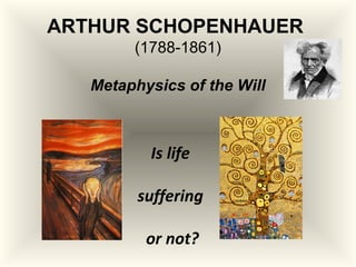 Schopenhauer - Philosophy - CLIL - Metaphysics of the Will | PPT
