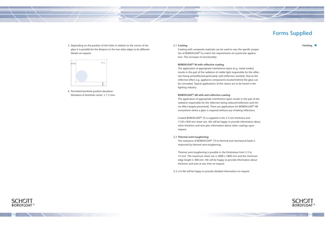 Schott borofloat-glass | PDF