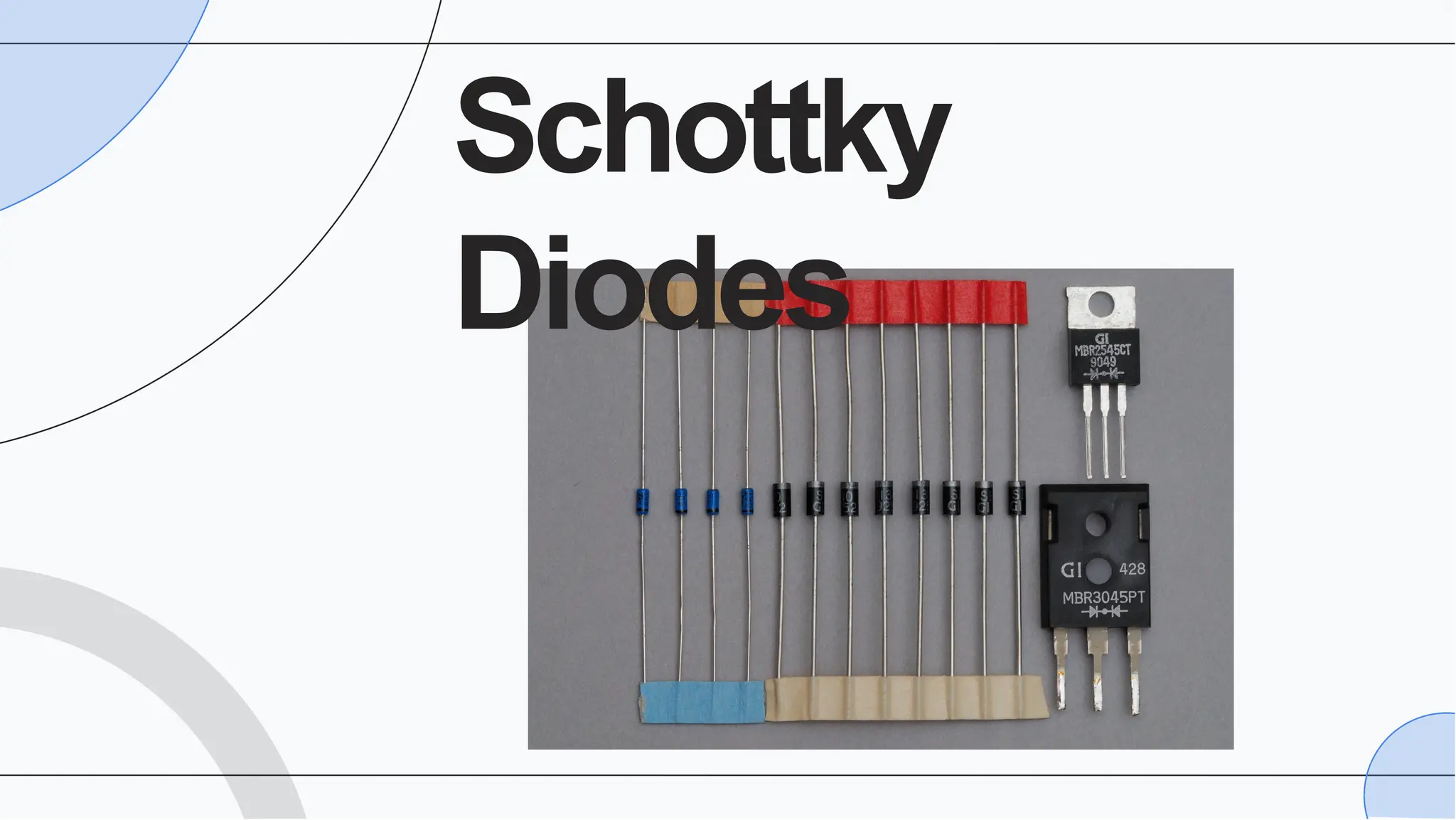 Presentation on schottky diode .B.tech2nd year | PPTX